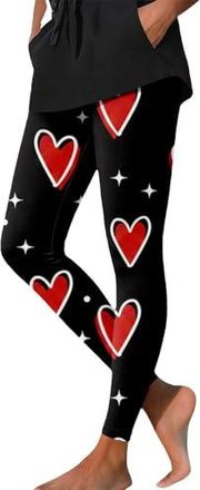 Generic Legging dentra&icirc;nement pour femme, taille haute, pantalon 4 voies, pantalon de course et de yoga pour femme daffaires, Noir, 3XL