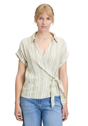 Cartoon Klassische Bluse Damen mit Bindeg&uuml;rtel