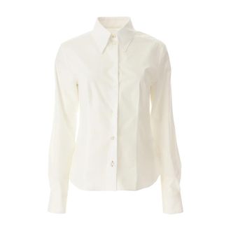 Paul Smith Klassisches wei&szlig;es Hemd mit charakteristischem Streifen - - Blouses & Shirts - Damen - Wei&szlig; - M