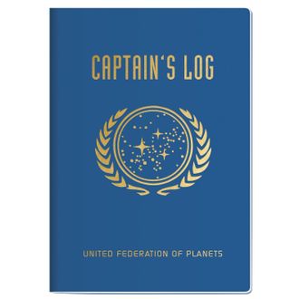 The Unemployed Philosophers Guild Unemployed Philosophers Guild Star Trek Notizbuch Captain&acute;s Log gro&szlig;