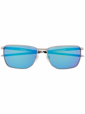 Oakley lunettes de soleil &agrave; monture rectangulaire - Gris