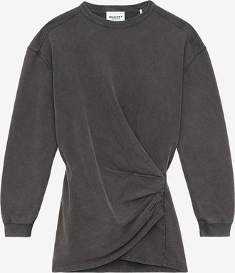 Isabel Marant Robe Pipper - Femme - Noir D&eacute;lav&eacute; - Taille 34 - Marant &Eacute;toile