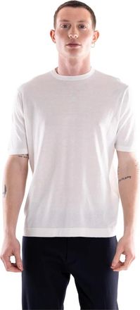People of Shibuya Homme, Tops, Blanc, Taille: L Maglia Girocollo