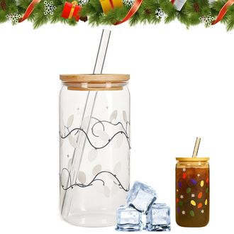 Generico Weihnachtstasse, mit Farbwechsel, auslaufsicher, Weihnachtsbecher mit Farbwechsel, f&uuml;r Wasser, Tee, Latte, Cappuccino, Saft, Bier, Getr&auml;nke, Kinder, E