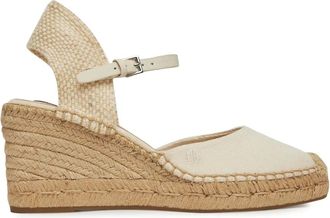 Ralph Lauren Femme, Chaussures, Beige, Taille: 37 EU Robby Espadrilles Wedge