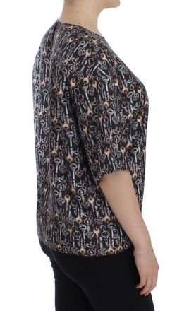 Dolce & Gabbana Enchanted Sicily Blouse - Gray