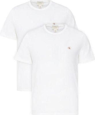 Calvin Klein Jeans T-Shirt-Set LV04RD248G Wei&szlig; Regular Fit