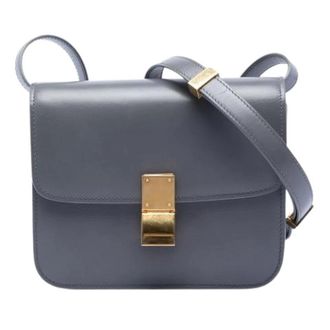 Celine Sac Bandouli&egrave;re Classique Pre-owned - Femme - Pre-owned - Bleu - Taille: ONE Size