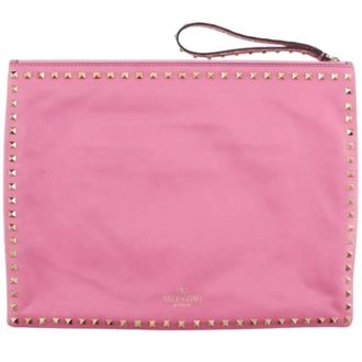 Valentino Pre-owned Vintage Clutch - - Pre-owned - Damen - Rosa - ONE SIZE