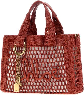 Chlo&eacute; Summer Banana Tote Bag - Red