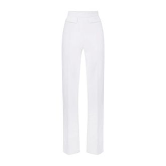 Elisabetta Franchi Damen, Hosen, Wei&szlig;, SGr&ouml;&szlig;e