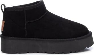 Xti Bottines Femme Noir - Chaussures confortables et polyvalentes - Mode d&eacute;contract&eacute;e - Mod&egrave;le 14221203 (Taille39)