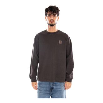 Carhartt Work in Progress L/S Vista T-Shirt - - Sweatshirts & Hoodies - Herren - Braun - M