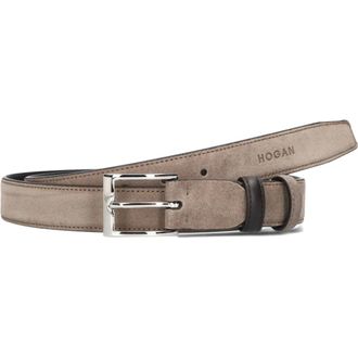 Hogan Wildlederg&uuml;rtel - - Accessories - Herren - Beige - ONE SIZE