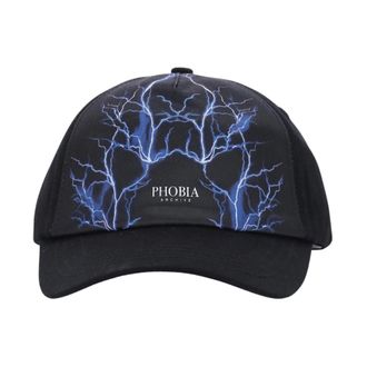 Phobia Archive Homme, Accessoires, Multicolore, Taille: ONE Size Casquette D&eacute;structur&eacute;e &agrave; Visi&egrave;re Courb&eacute;e