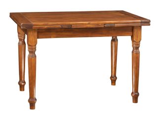 Biscottini International Esstisch ausziehbar Made in Italy 120x80x80 cm | Esstisch Holz massiv | K&uuml;chentisch ausziehbar