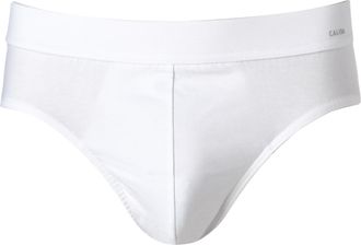 CALIDA Herren Slip wei&szlig; Baumwolle & Mix unifarben