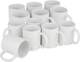 VBS Mugs à café VBS « Droit », 12 pc