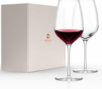 St&ouml;lzle Rotweinkelch Fino/Rotweinglas 2er Set/Hochwertige moderne Rotweingl&auml;ser/Elegante leichte Weingl&auml;ser Rotwein/St&ouml;lzle Rotweingl&auml;ser/Weinkelche Glas