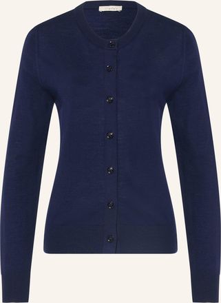 Lilienfels Lilienfels Strickjacke Aus Merinowolle blau