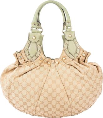 Gucci Crossbody Bags - Gucci GG Monogram Studded Pelham Handbag - Gr. unisize - in Bunt - f&uuml;r Damen
