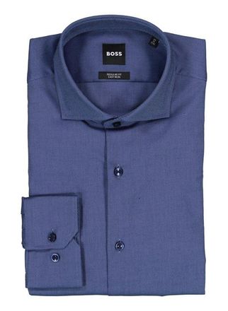 HUGO BOSS Herren Hemd blau