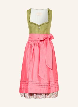 Kr&uuml;ger Kr&uuml;ger Dirndl Aletta Mit Leinen gruen