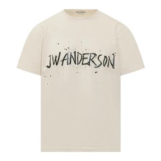 J.W.Anderson Circular T-shirt - - Tops - Herren - Beige - S