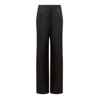 Msgm Lange Palazzo-Hose - - Trousers - Damen - Schwarzk - M