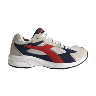 Diadora Rock Grau/Wei&szlig;e Sneakers D-5000 S - - Shoes - Herren - Mehrfarbig - 45 EU