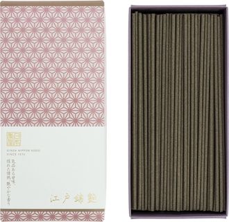 Nippon Kodo Japanische Edonishiki Tsuya R&auml;ucherst&auml;bchen, weiche Blumen-R&auml;ucherst&auml;bchen, hochwertige japanische R&auml;ucherst&auml;bchen, gro&szlig;e R&auml;ucherbox