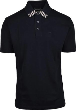 Emporio Armani Homme, Tops, Noir, Taille: L Polo