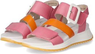 Rieker Sandales compensées pour femme W2950 Rose 38 EU, Rose, 38 EU