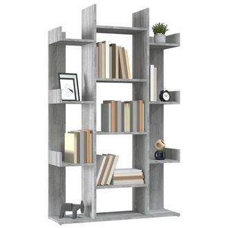 Generic B&uuml;cherregal mit 8 F&auml;chern, Standregal, Aktenregal, Wandregal, B&uuml;roregal, Regal, Mehrzweckregal, Dekoregal f&uuml;r Wohnzimmer/Schlafzimmer/B&uuml;ro, (86x25.5x1