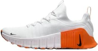 Nike Nike Homme Free Metcon 6 Chaussure dathlétisme, White/Black/Safety Orange, 45 EU