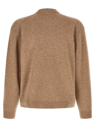Maison Kitsun&eacute; Fox Head Sweater - Camel