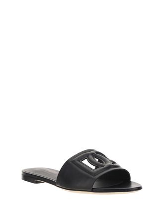 Dolce & Gabbana Womens Millenials Sandals Nero