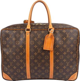Louis Vuitton Crossbody Bags - Louis Vuitton Canvas Monogram Sirius Travel Bag - Gr. unisize - in Braun - f&uuml;r Damen