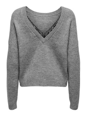 Only Strickpullover ONLManifesta (1-tlg) Spitze