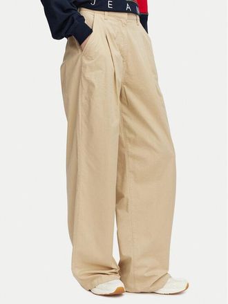 Tommy Jeans Stoffhose DW0DW21698 Beige Regular Fit
