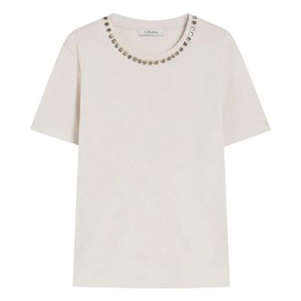 Max Mara Femme, Tops, Beige, Taille: 42 FR T-shirt