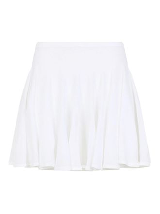 Alaia Jupe Midi - Blanc
