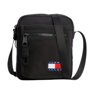 Tommy Jeans Reporter Tasche Mission Schwarz - - Bags - Herren - Schwarzk - ONE SIZE