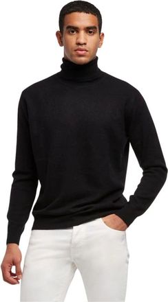 Brooks Brothers Homme, Pulls, Noir, Taille: L Cashmere Turtleneck Sweater