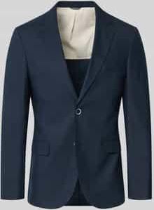 Mc Neal Sakko aus Leinen-Mix mit Pattentaschen