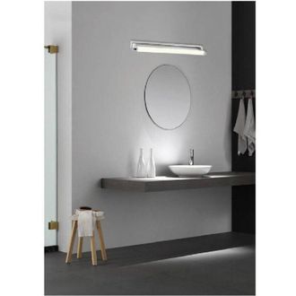 Trade Shop Trade Shop Traesio - Trade Shop - lineare spiegellampe badezimmer einstellbar 9W licht 4000K 6500K F01