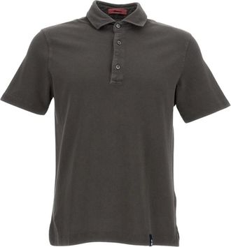 Drumohr Homme, Tops, Gris, Taille: 2XL Polo MM