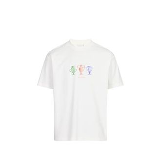 Dr&ocirc;le de Monsieur Tee-shirt droits&eacute;rigraphi&eacute; en coton