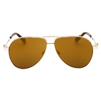 Off-white Off-white Ruston Gold Verspiegelte Sonnenbrille