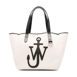 J.W.Anderson Tragetasche mit Bindeband - - Bags - Damen - Wei&szlig; - ONE SIZE